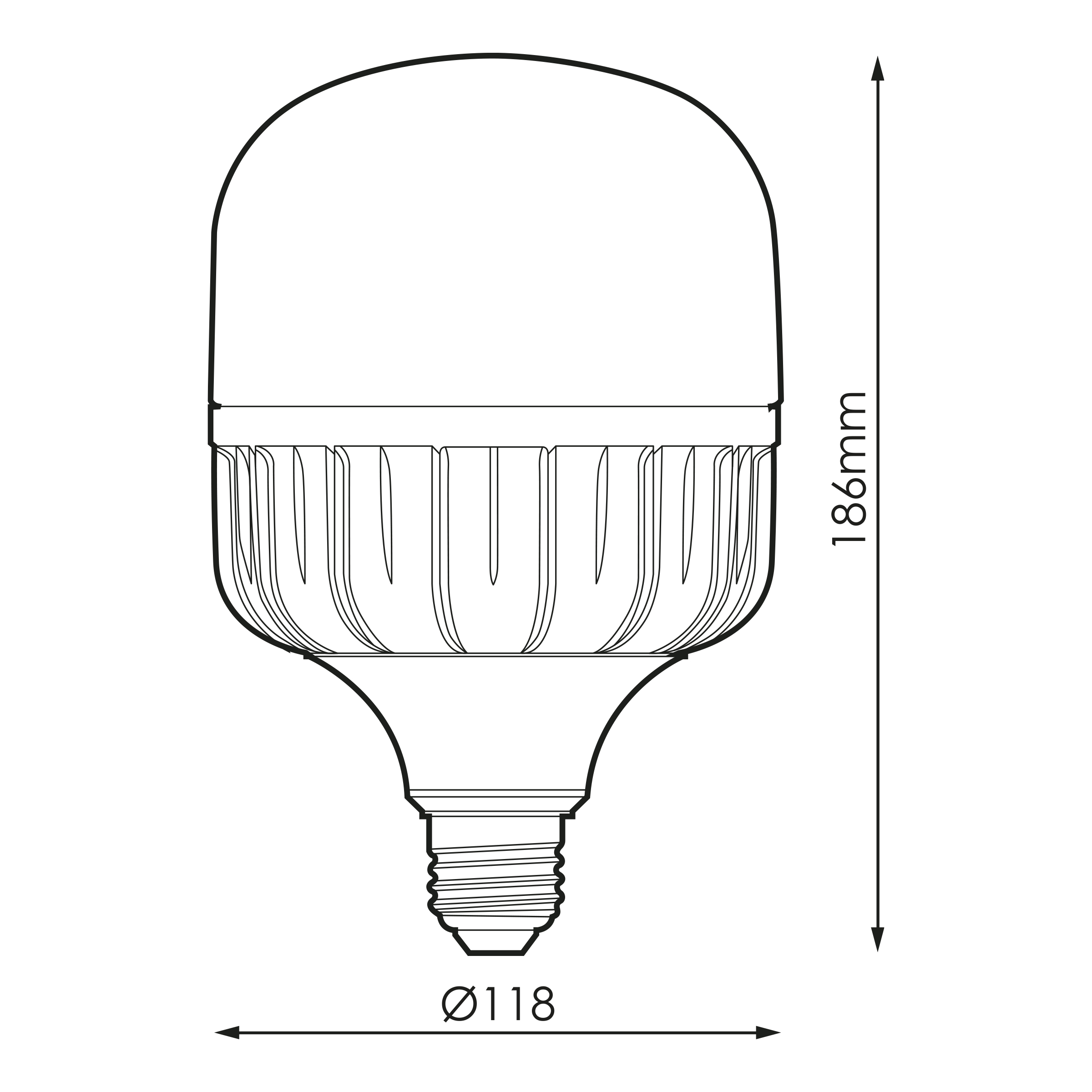 ECPOWER COMPACT 37,5W 865 E27 230V ERP - Prilux