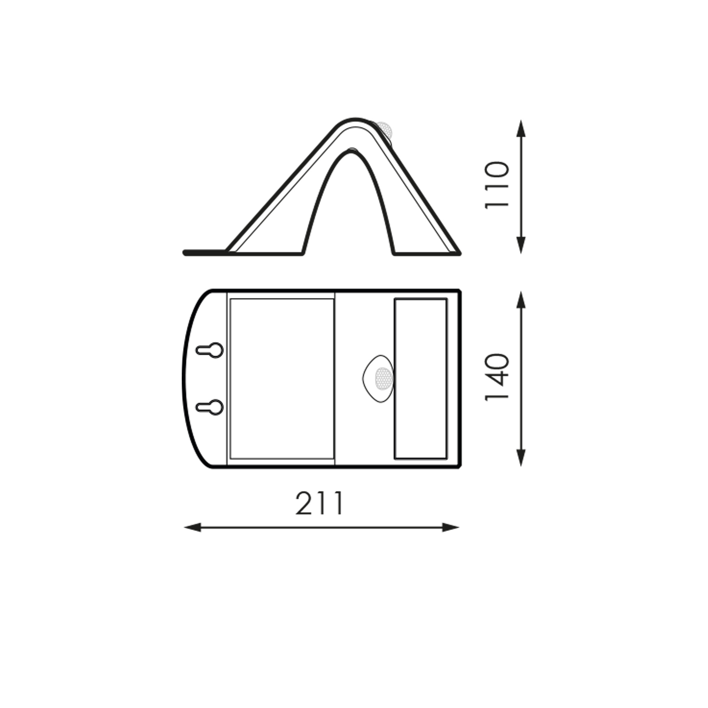 SUMMET 3.2W 830 BLACK IP65 - Prilux